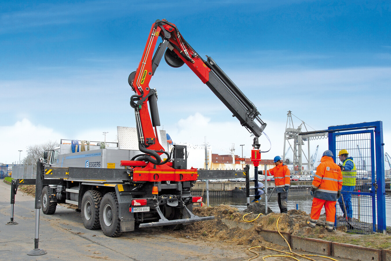 Earth Augers | PALFINGER