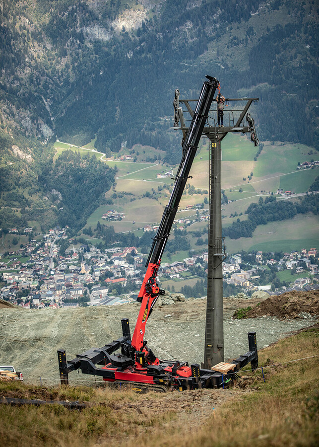 PALFINGER Crawler Crane PCC 115.002: Successful