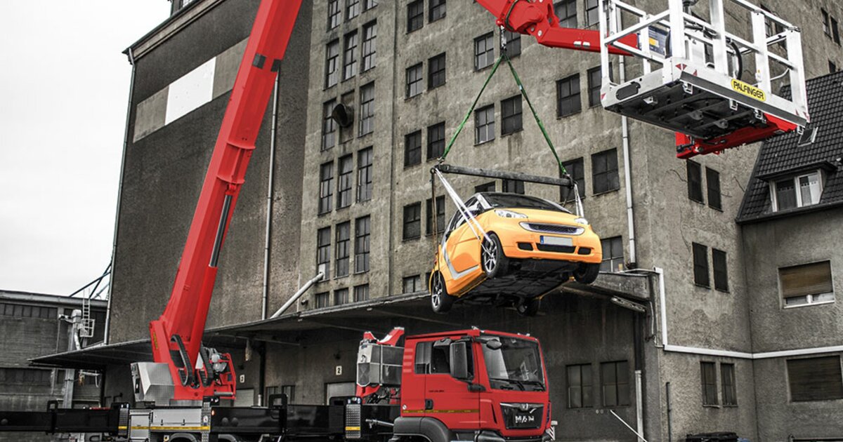 Crane mode for Jumbo class NX access platforms