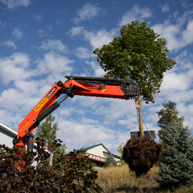 Landscaping | Knuckle Boom Cranes | PALFINGER