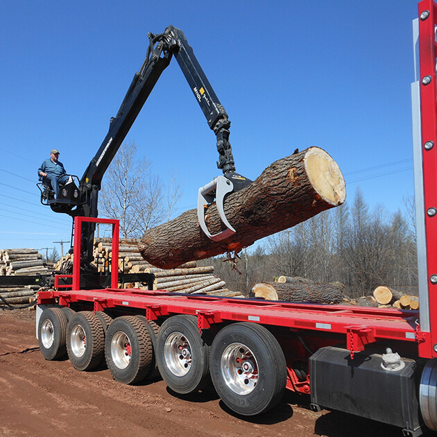 Timber Applications | Grapple Loaders | PALFINGER