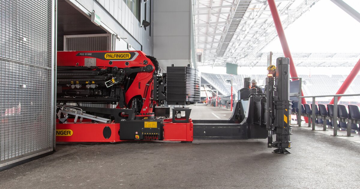 PALFINGER PCC 57.002: Der Star der Mannschaft