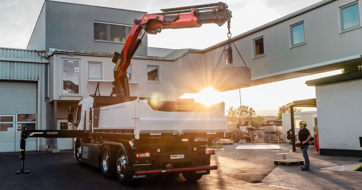 PK 250 TEC Lorry Crane | PALFINGER