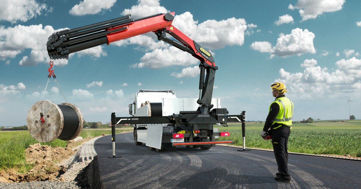 PK 245 TEC Ladekran | PALFINGER