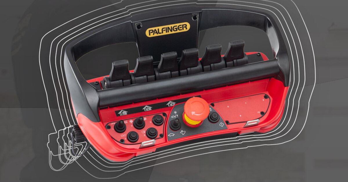 Controle remoto PALFINGER para guindastes: o que é,