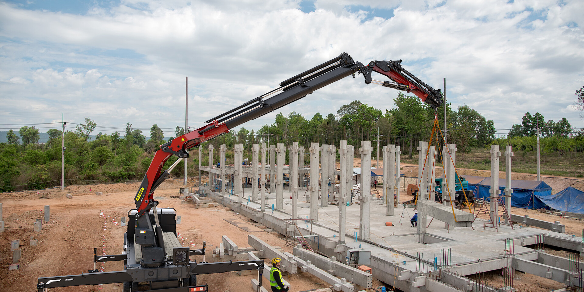 PK 480 TEC Knuckle Boom Crane | PALFINGER