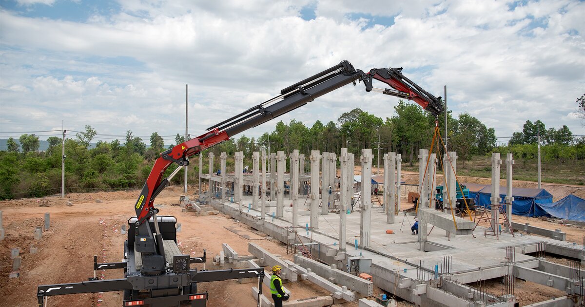 PK 480 TEC Knuckle Boom Crane | PALFINGER