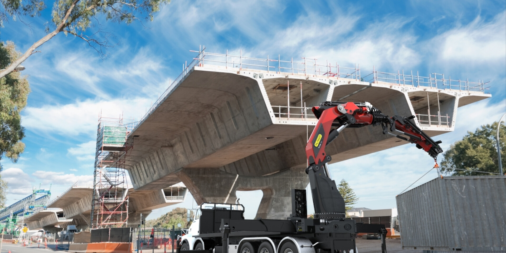 PK 1050 TEC Loader Crane | PALFINGER