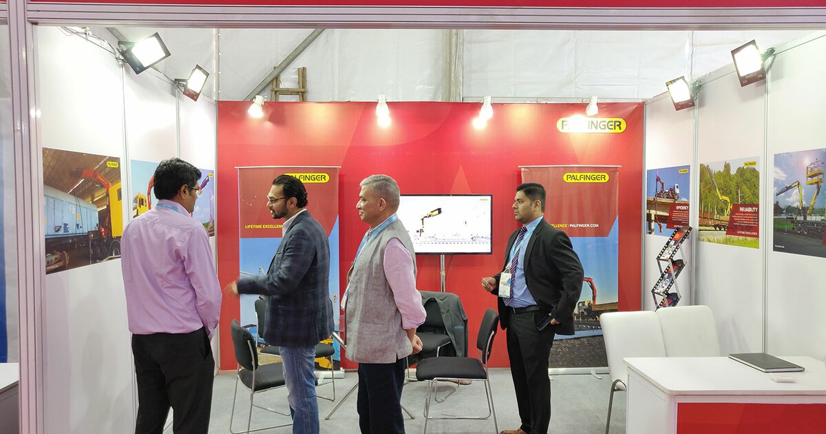 PALFINGER India at IREE 2019, New Delhi | PALFINGER