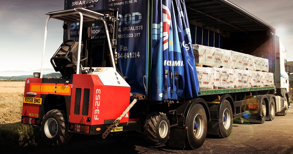 Truck Mounted Forklifts | PALFINGER